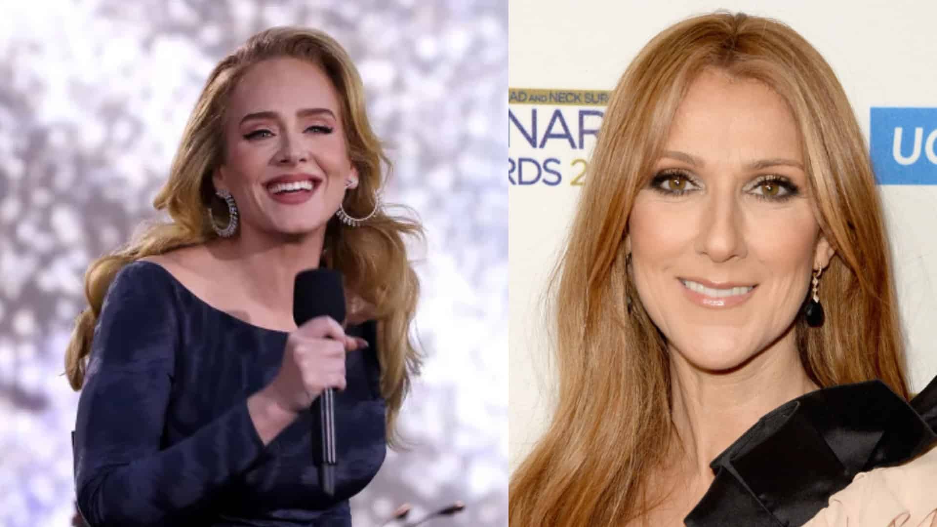 Adele tears up in the middle of Las Vegas concert upon spotting Celine Dion in the crowd | Watch