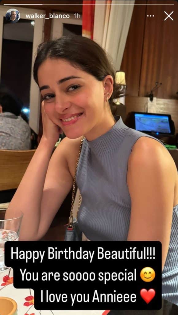 It's Official! Ananya Panday & Walker Blanco are a couple! Former model ...
