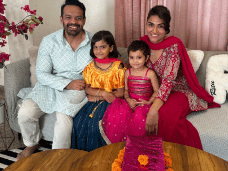 ‘Flying Beast’ Gaurav Taneja celebrates Diwali with his wife Ritu ...