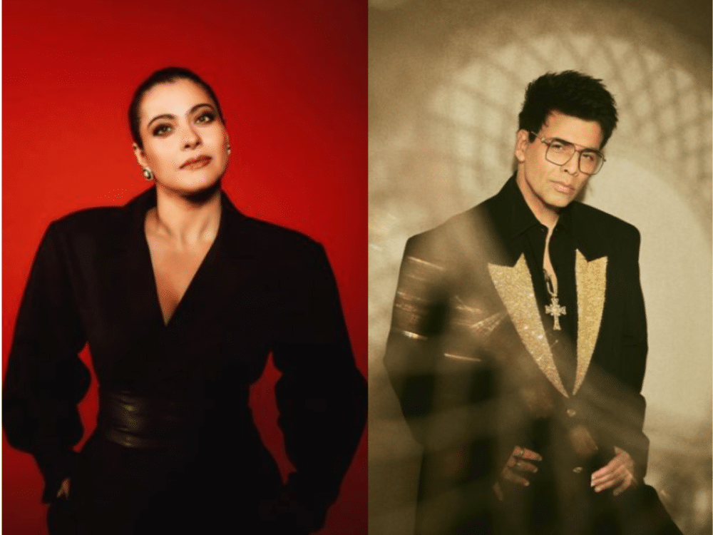 When Kajol teased Karan Johar "Bigger the better, in every arena" making him blush & astonished ...