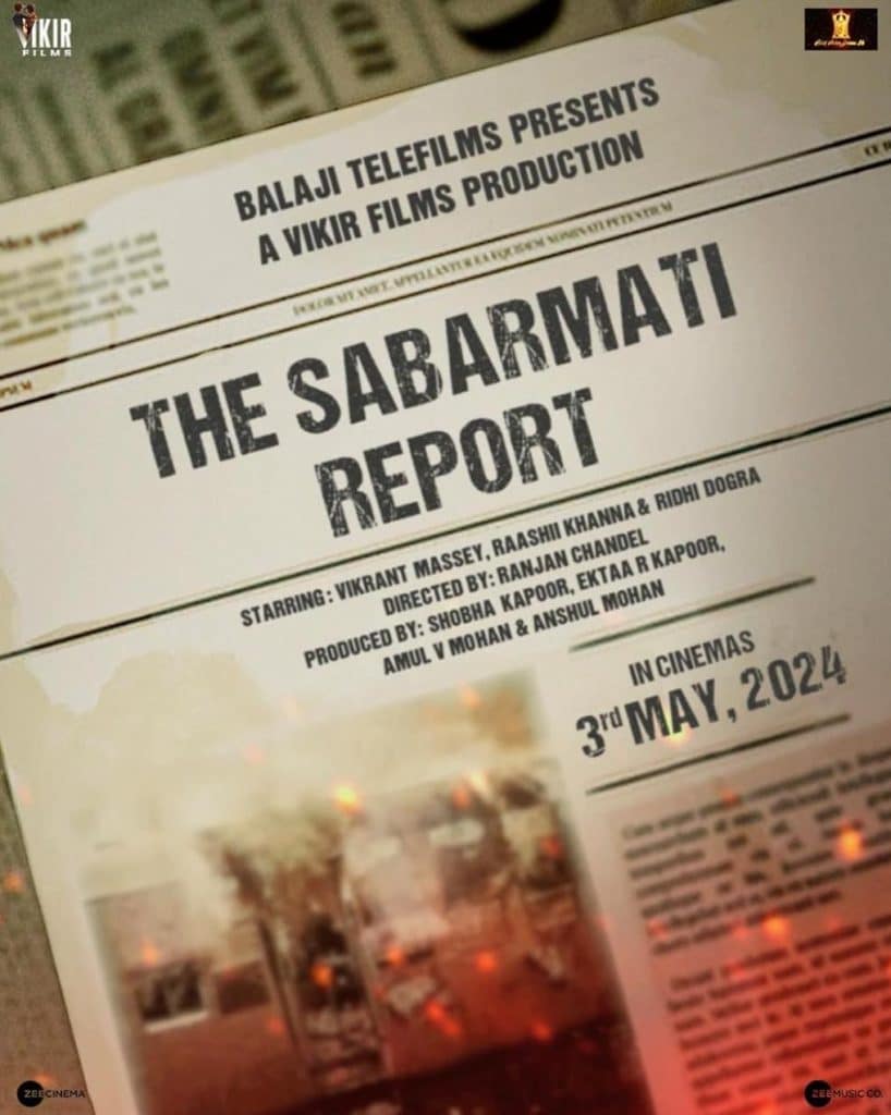 The Sabarmati Report: Vikrant Massey film's trailer spreads like ...