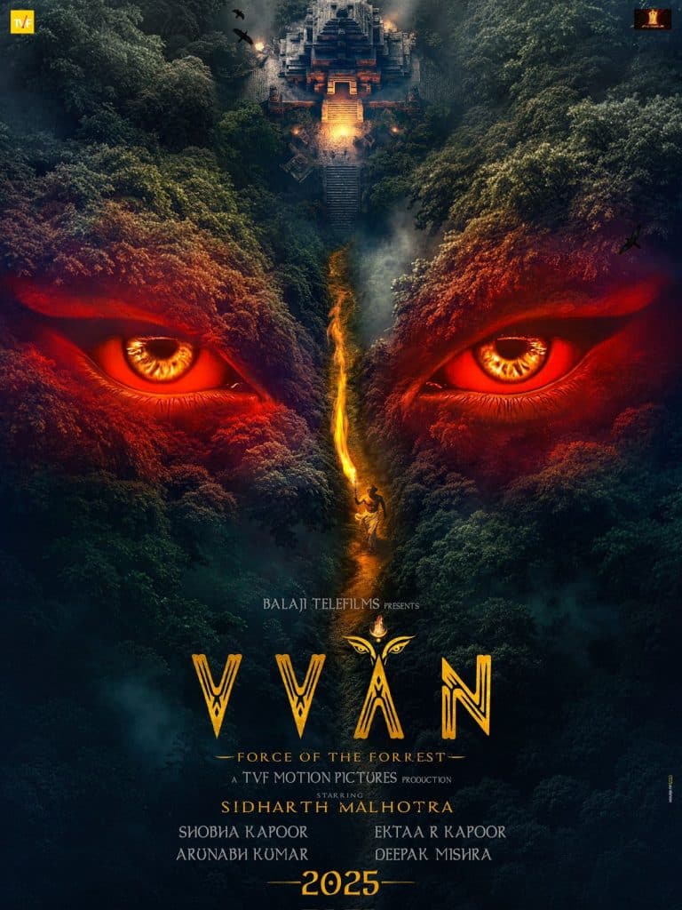 VVAN Poster: Sidharth Malhotra to headline Balaji Telefilms and TVF’s ...