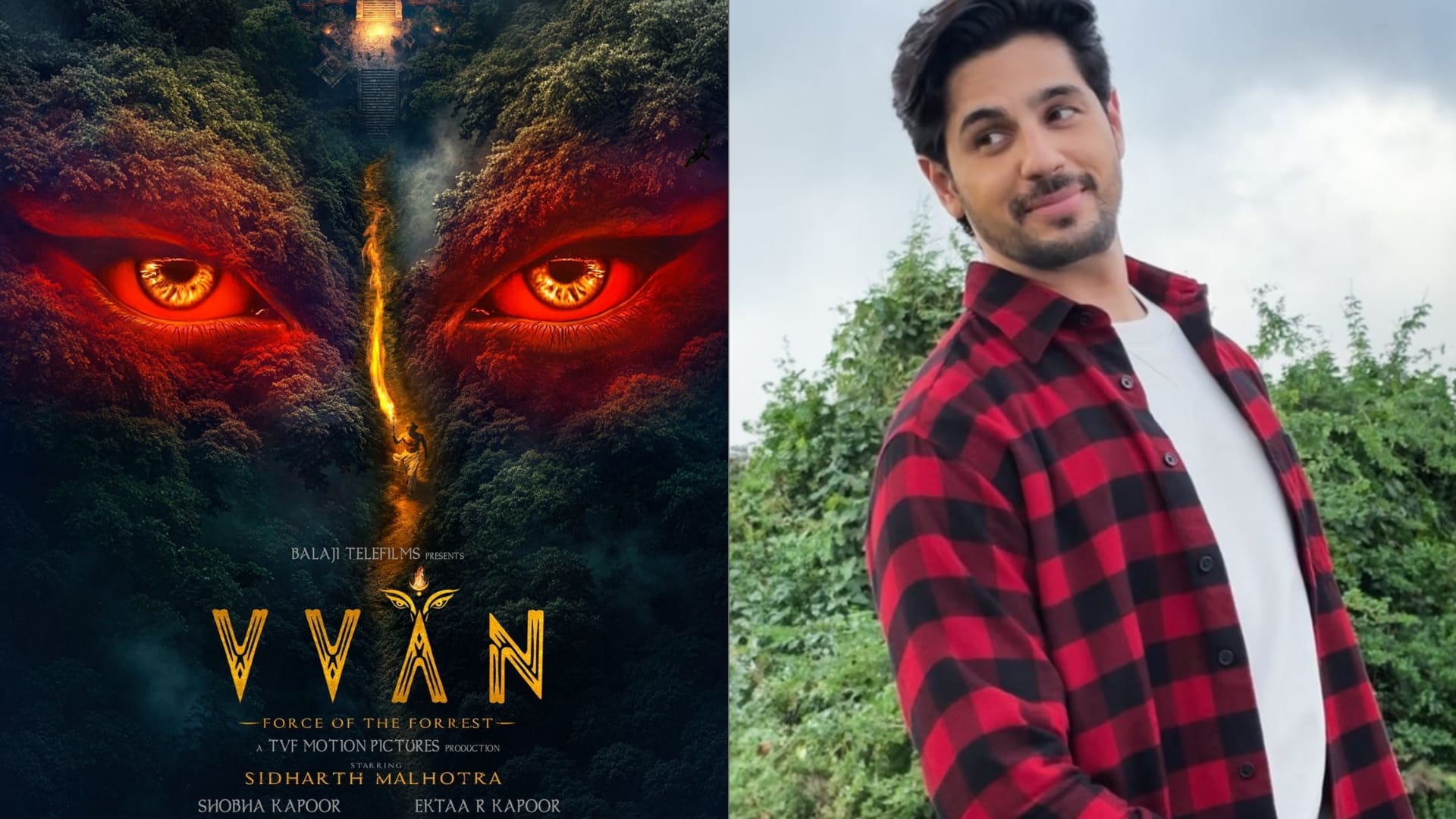 VVAN Poster: Sidharth Malhotra to headline Balaji Telefilms and TVF’s ...