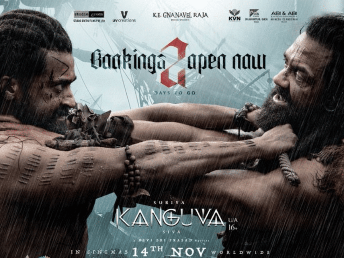 Kanguva Advance Booking: Suriya and Bobby Deol starrer film opens for ...