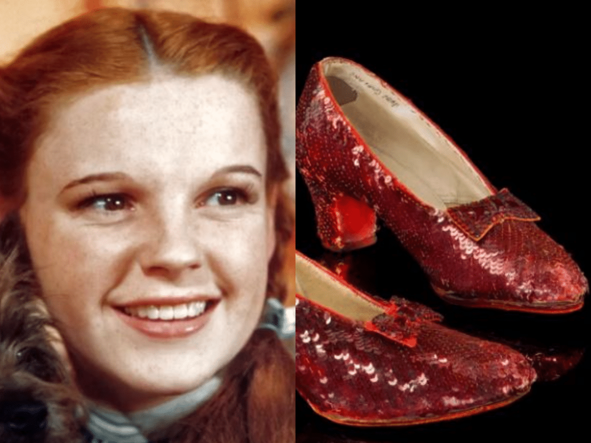 Judy Garland’s ‘iconic ruby slippers’ from The Wizard of Oz sold for a ...