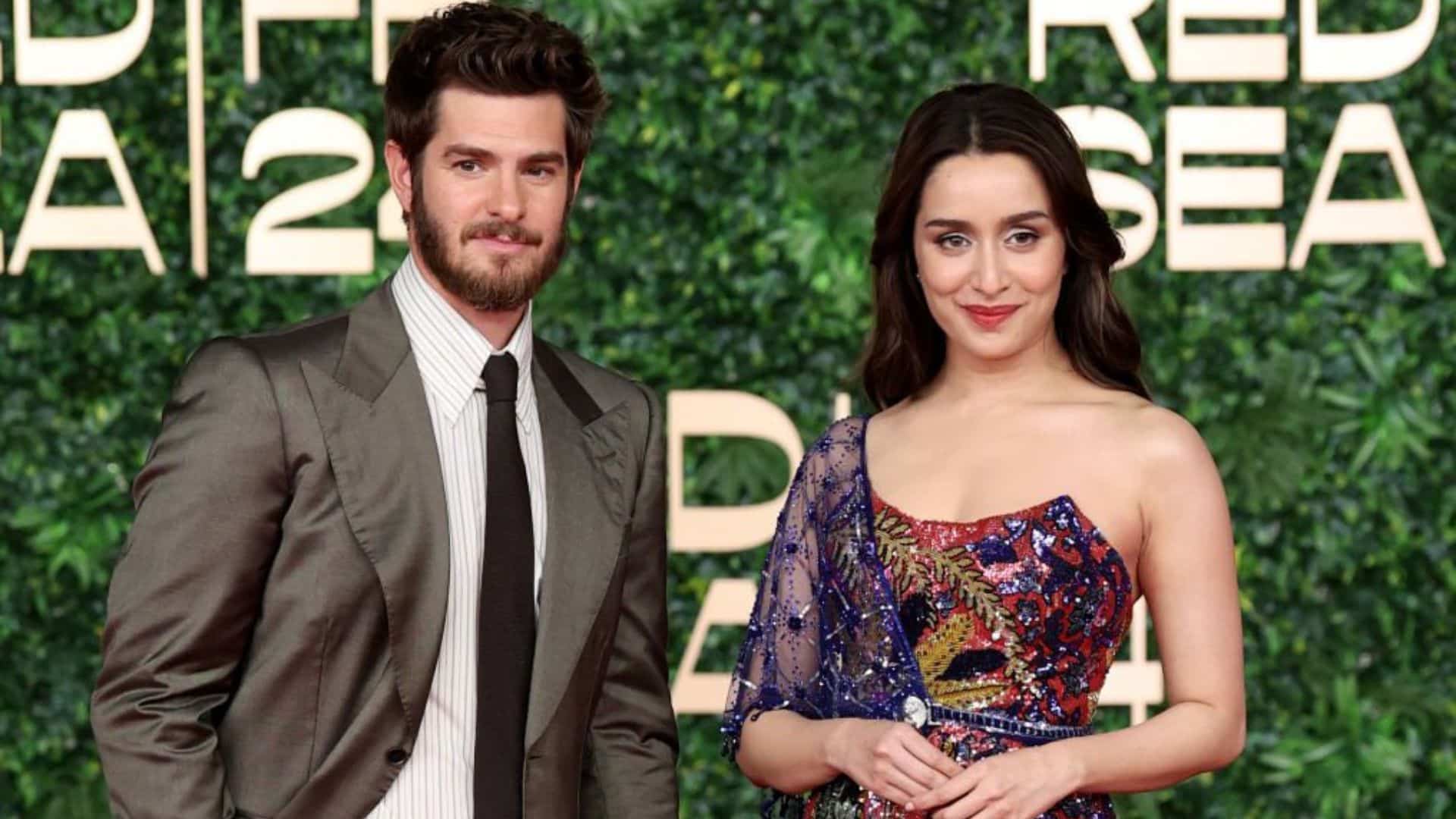 ‘Stree’ Shraddha Kapoor meets ‘Spider-Man’ Andrew Garfield at Red Sea ...