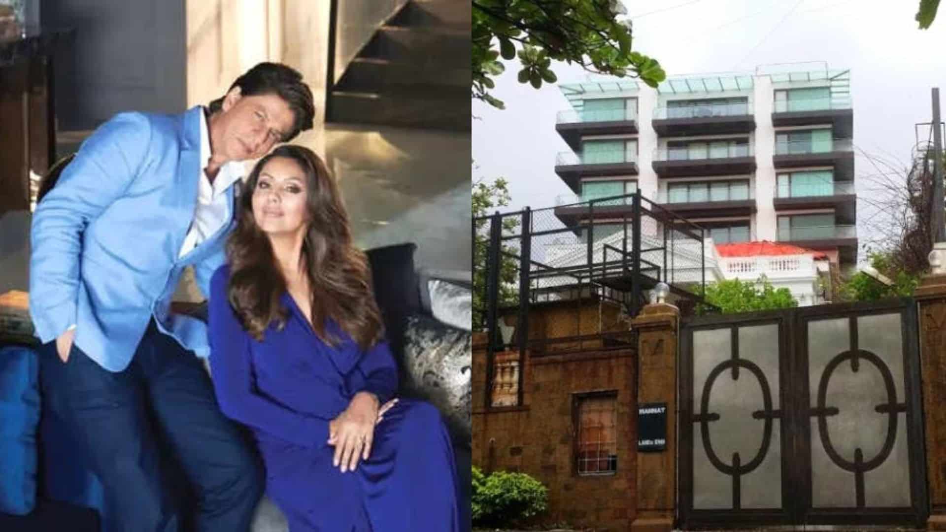 Power couple Shah Rukh Khan & Gauri Khan's Mannat to make their lavish abode bigger? Two floor ...