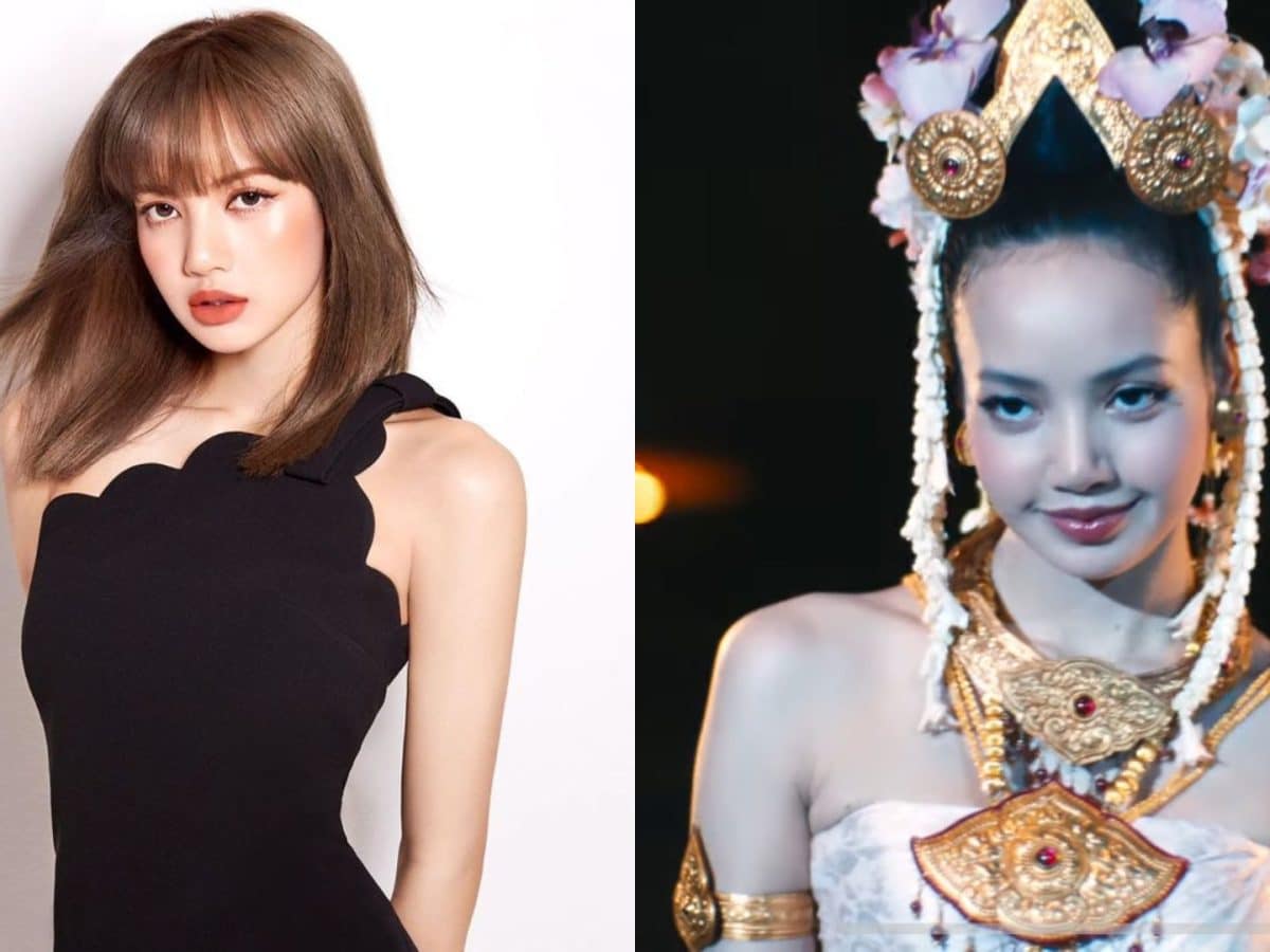 BLACKPINK's LISA looks mysterious as she dresses in traditional Thai attire in her appearance in ...
