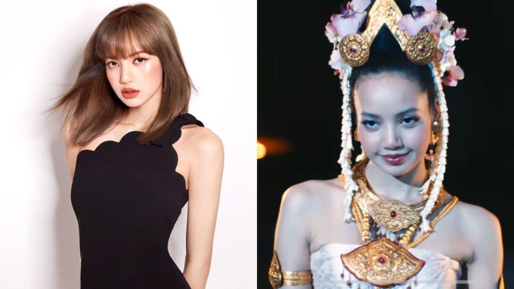 BLACKPINK's LISA looks mysterious as she dresses in traditional Thai attire in her appearance in ...