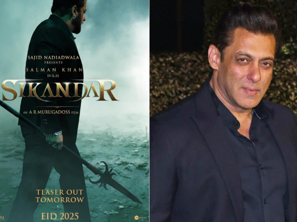 Sikandar Poster Unveiled: Salman Khan shares first look set to create ...