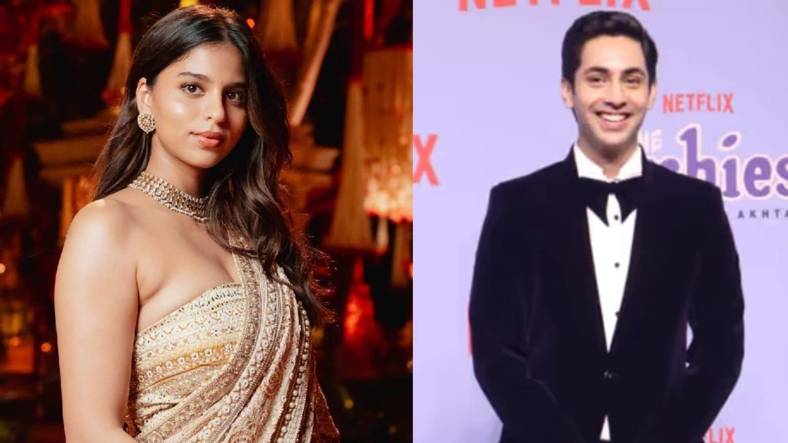 Suhana Khan takes rumoured BF Agastya Nanda to father Shah Rukh Khan's Alibaug house to ring in ...
