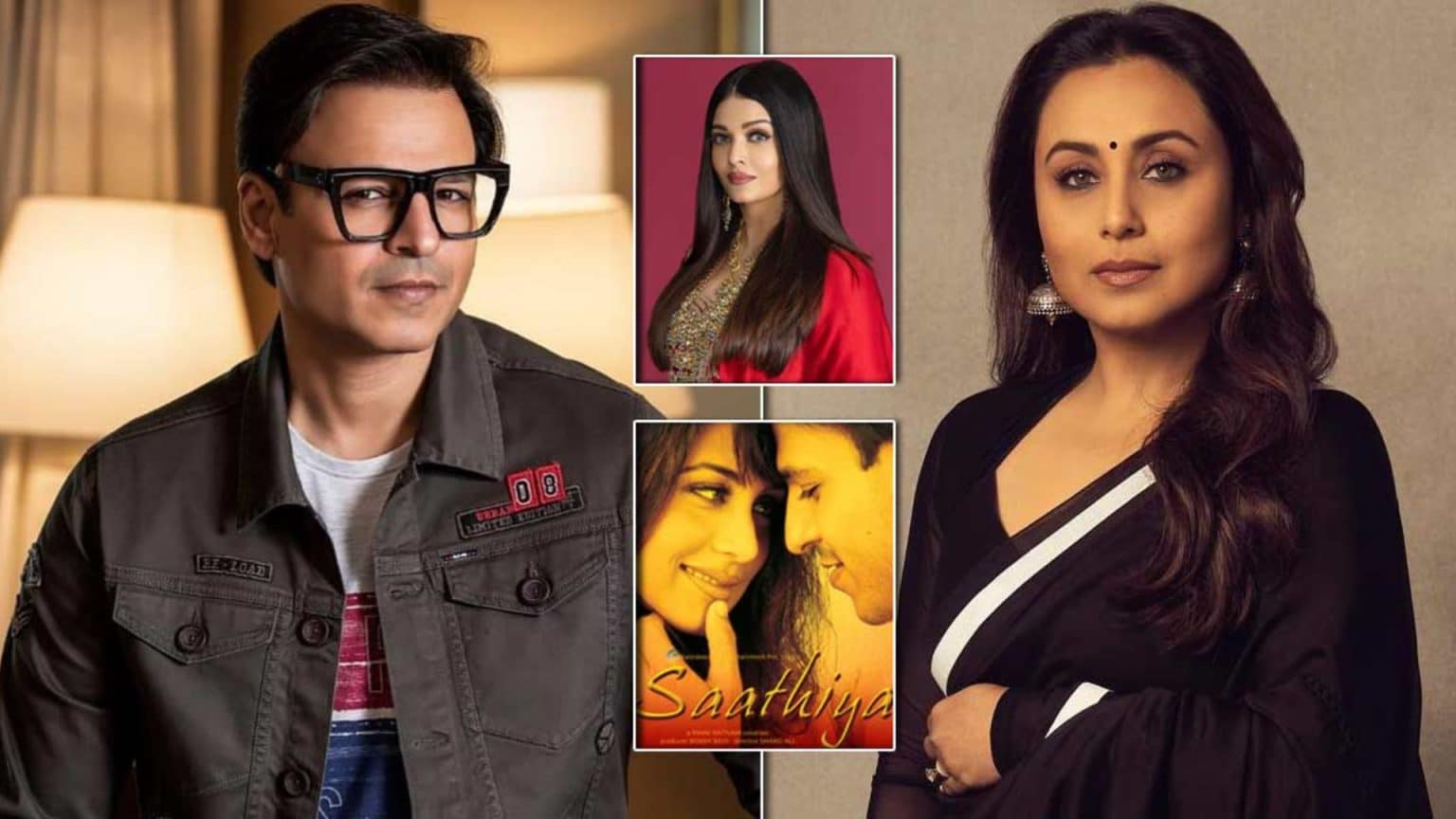 Was Aishwarya Rai the reason why Vivek Oberoi and Rani Mukerji didn't get along during Saathiya ...