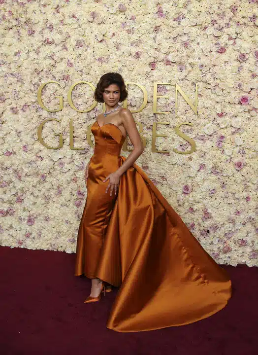 Zendaya and Ariana Grande dazzle on the 2025 Golden Globes red carpet with bold and vintage ...