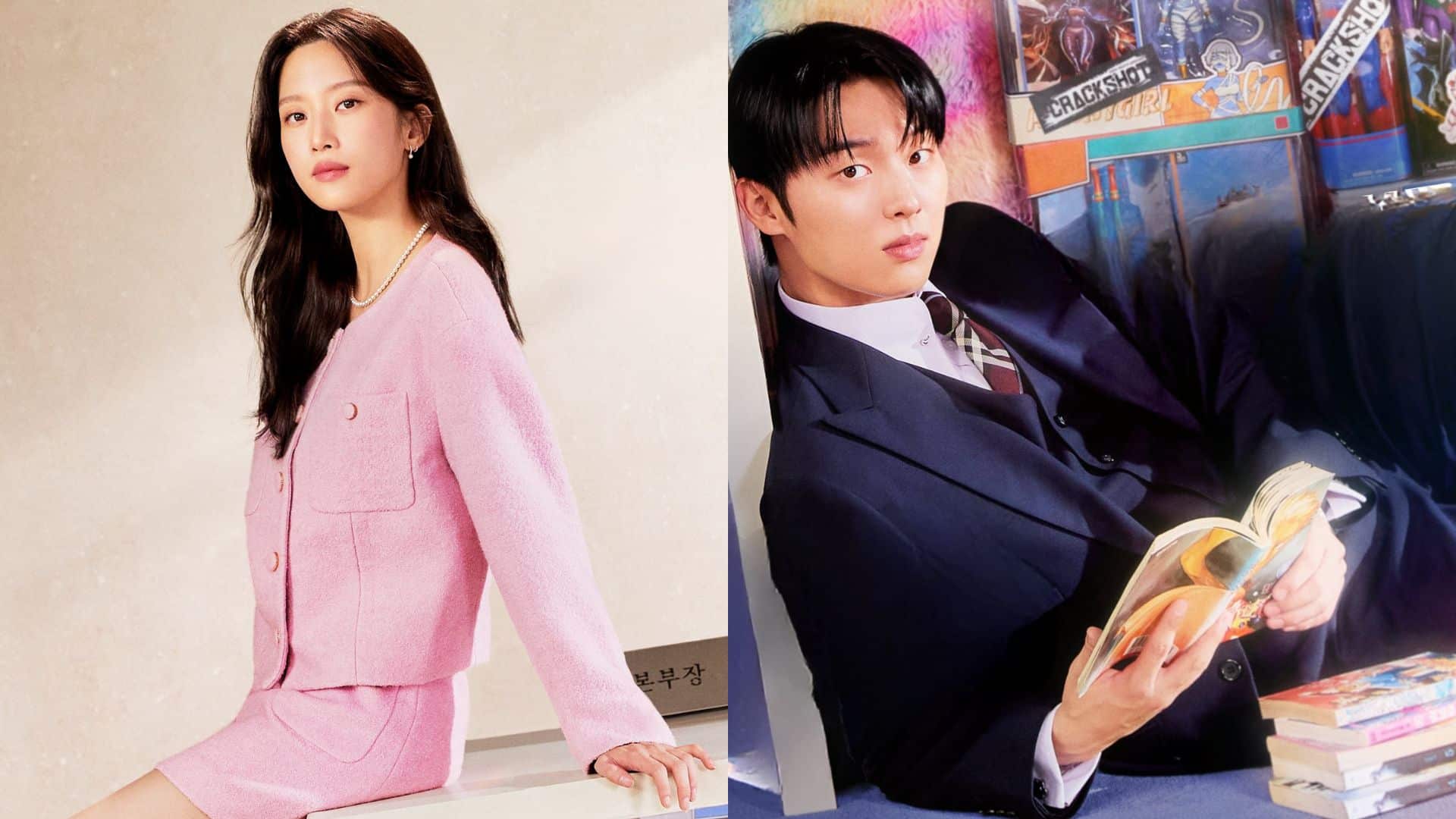 My Dearest Nemesis first poster out! Moon Ga Young meets her first love and now-boss Choi Hyun ...