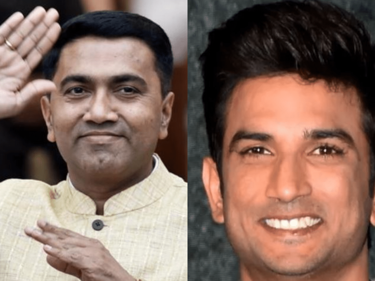 Goa CM Pramod Sawant drags Sushant Singh Rajput's name while talking ...