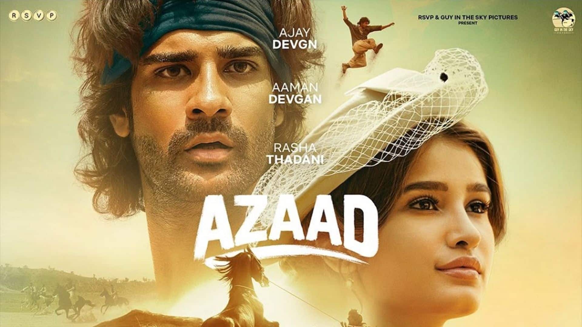 Azaad Social Media Review: Netizens say Rasha Thadani and Aaman Devgan ...