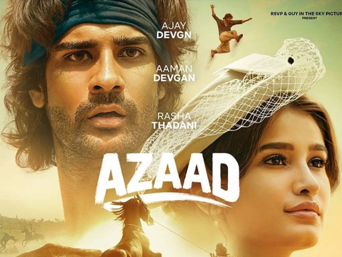 Azaad Social Media Review: Netizens say Rasha Thadani and Aaman Devgan ...