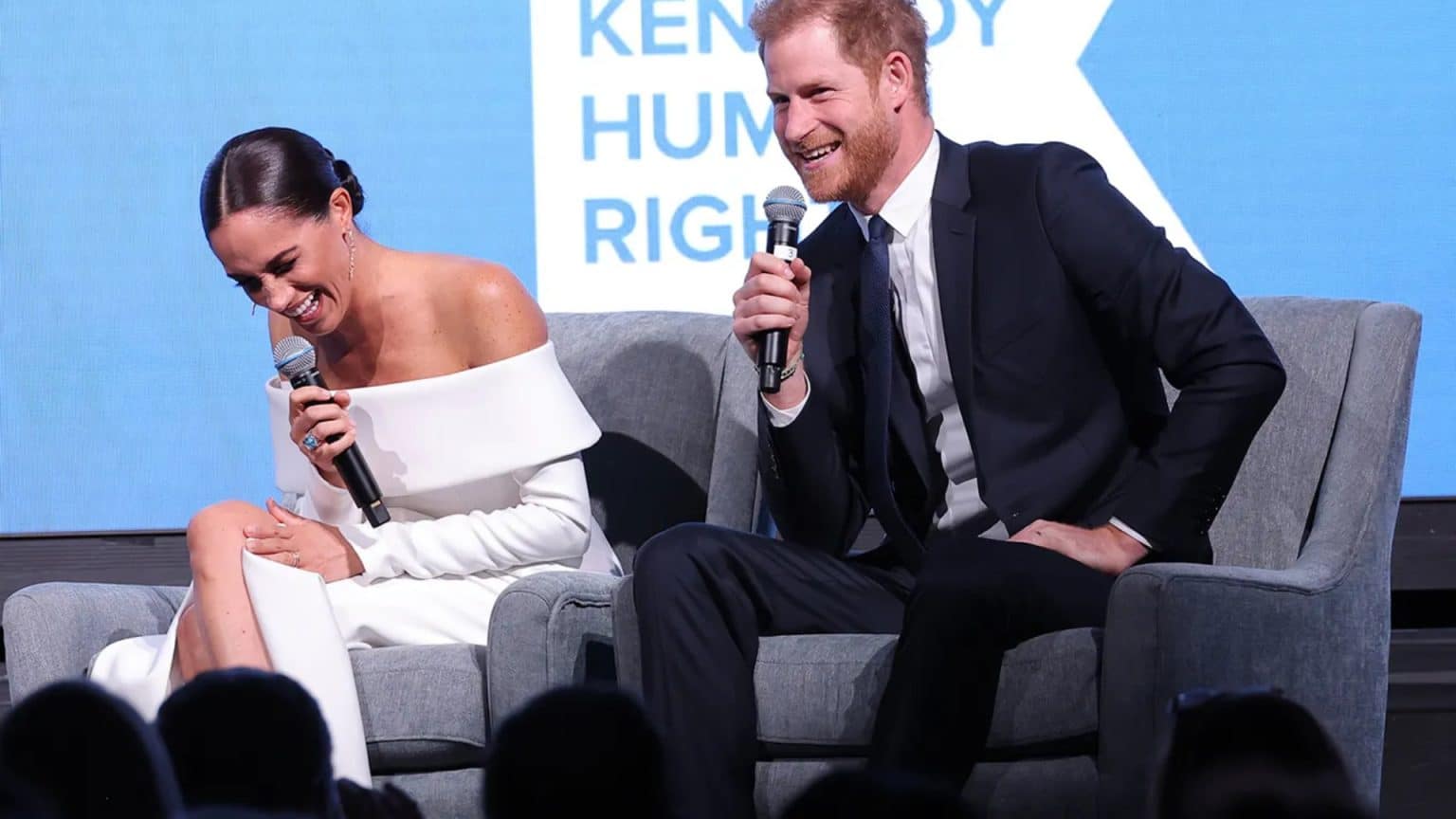 When Prince Harry spoke about his wife Meghan Markle's steamy scenes in ...