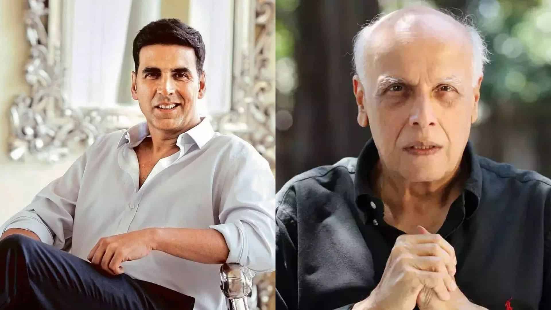 Akshay Kumar recalls Mahesh Bhatt ran away from the sets of his film Angaaray during a stunt ...