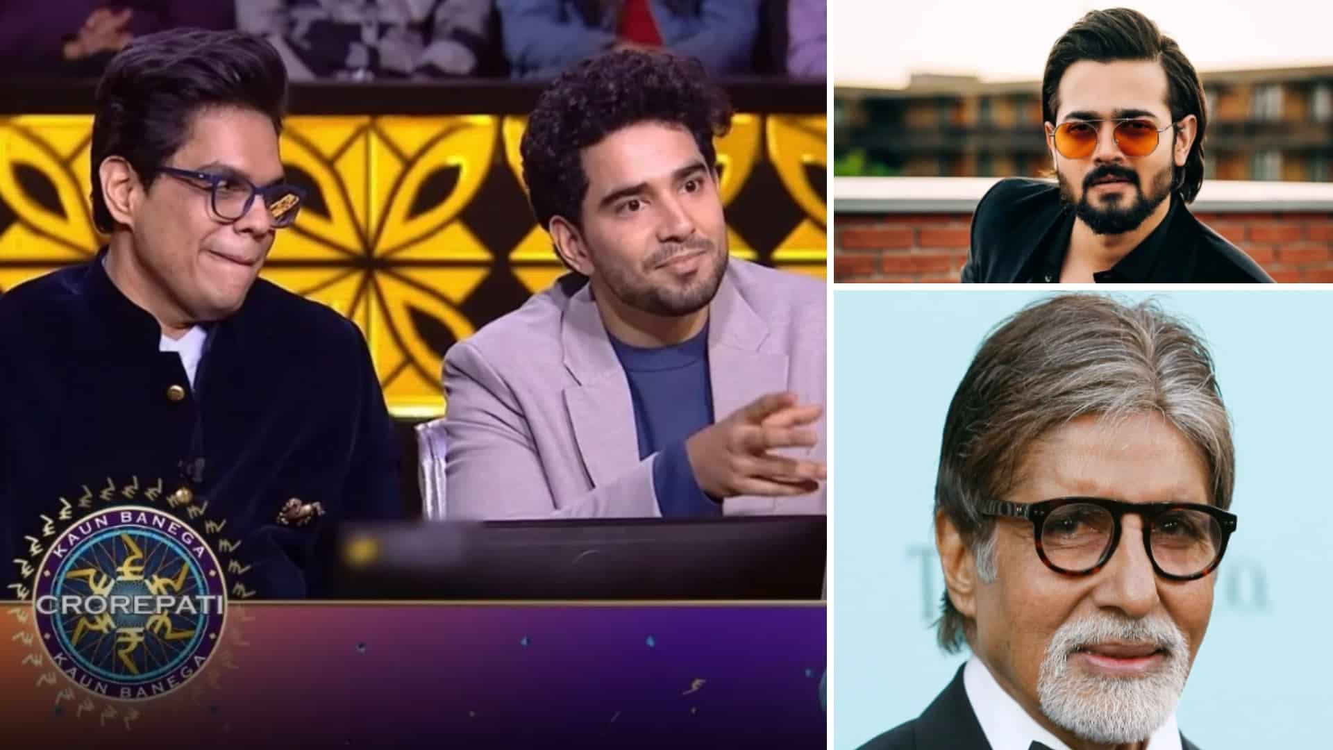 KBC 16: Samay Raina, Tanmay Bhatt & Bhuvan Bam meet Amitabh Bachchan