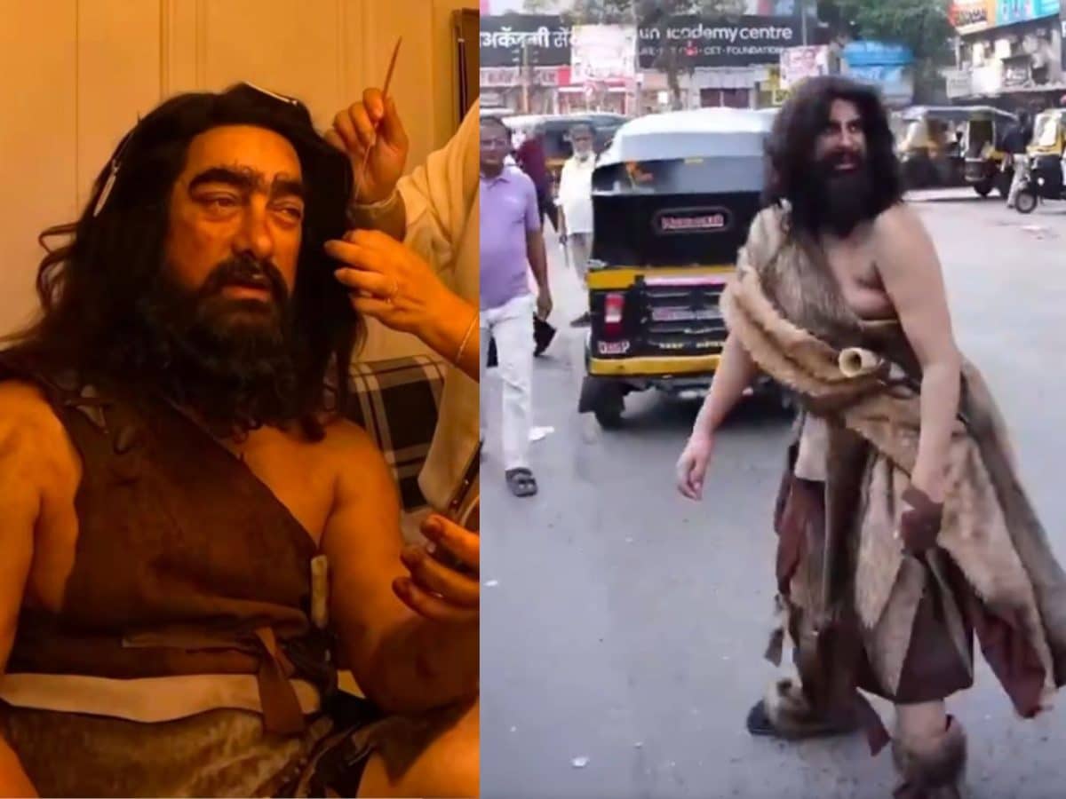 Aamir Khan looks unrecognisable in caveman avatar as he roams on the ...