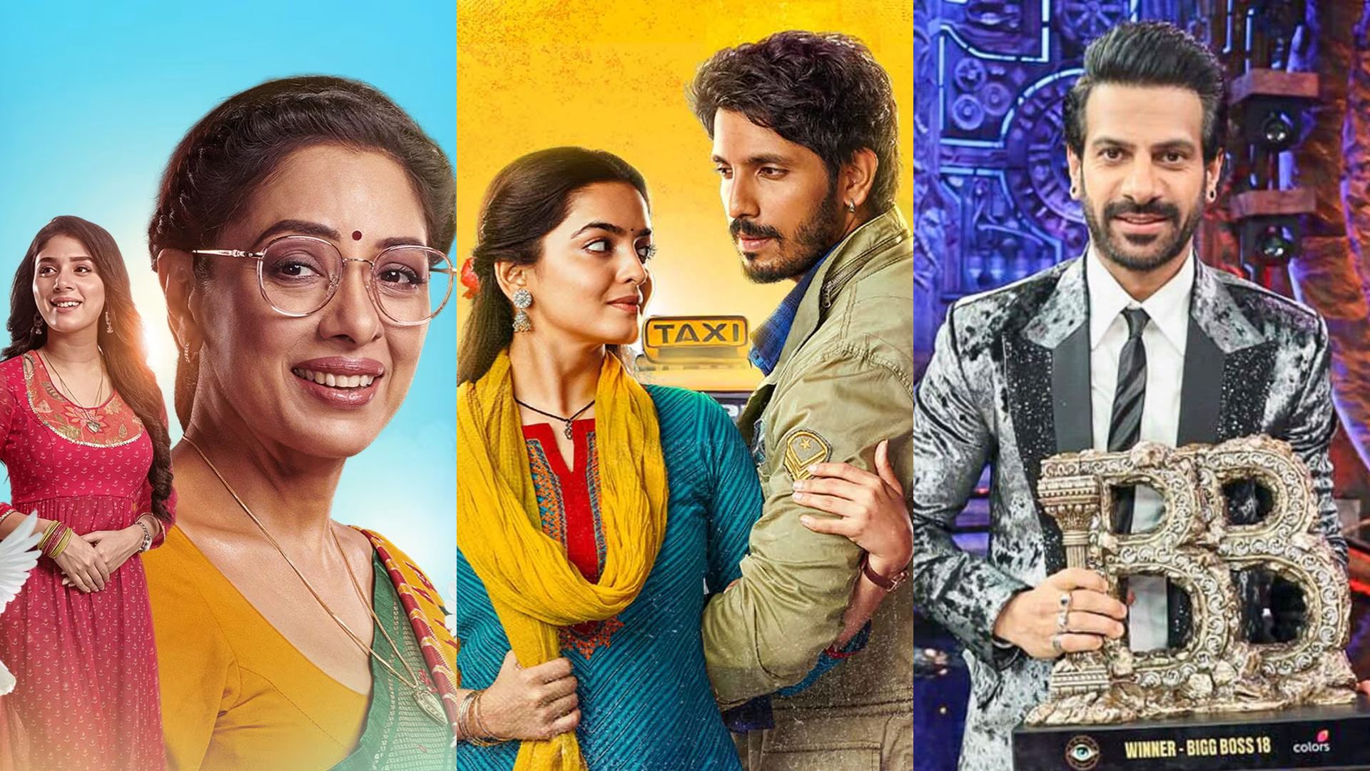 TRP Report Week 3 2025: Rupali Ganguly's Anupamaa finally takes the ...