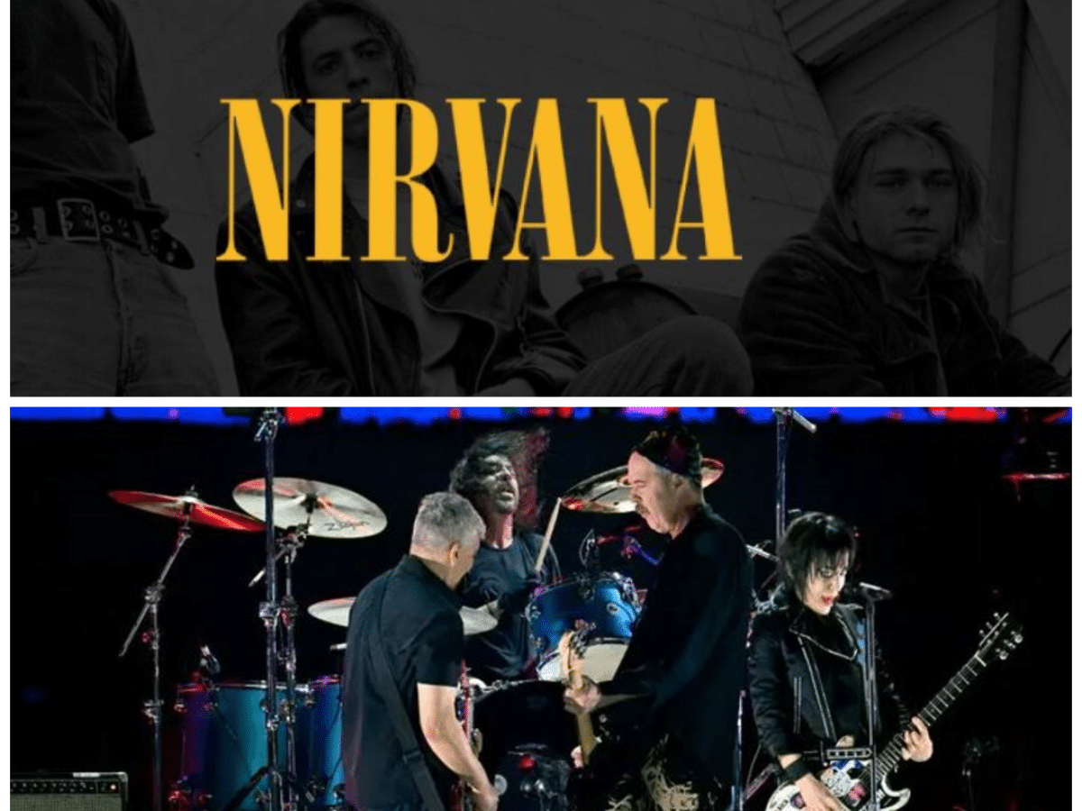 Kurt Cobain’s Nirvana ‘surprise reunion’ at FireAid Benefit Concert with the band’s surviving ...