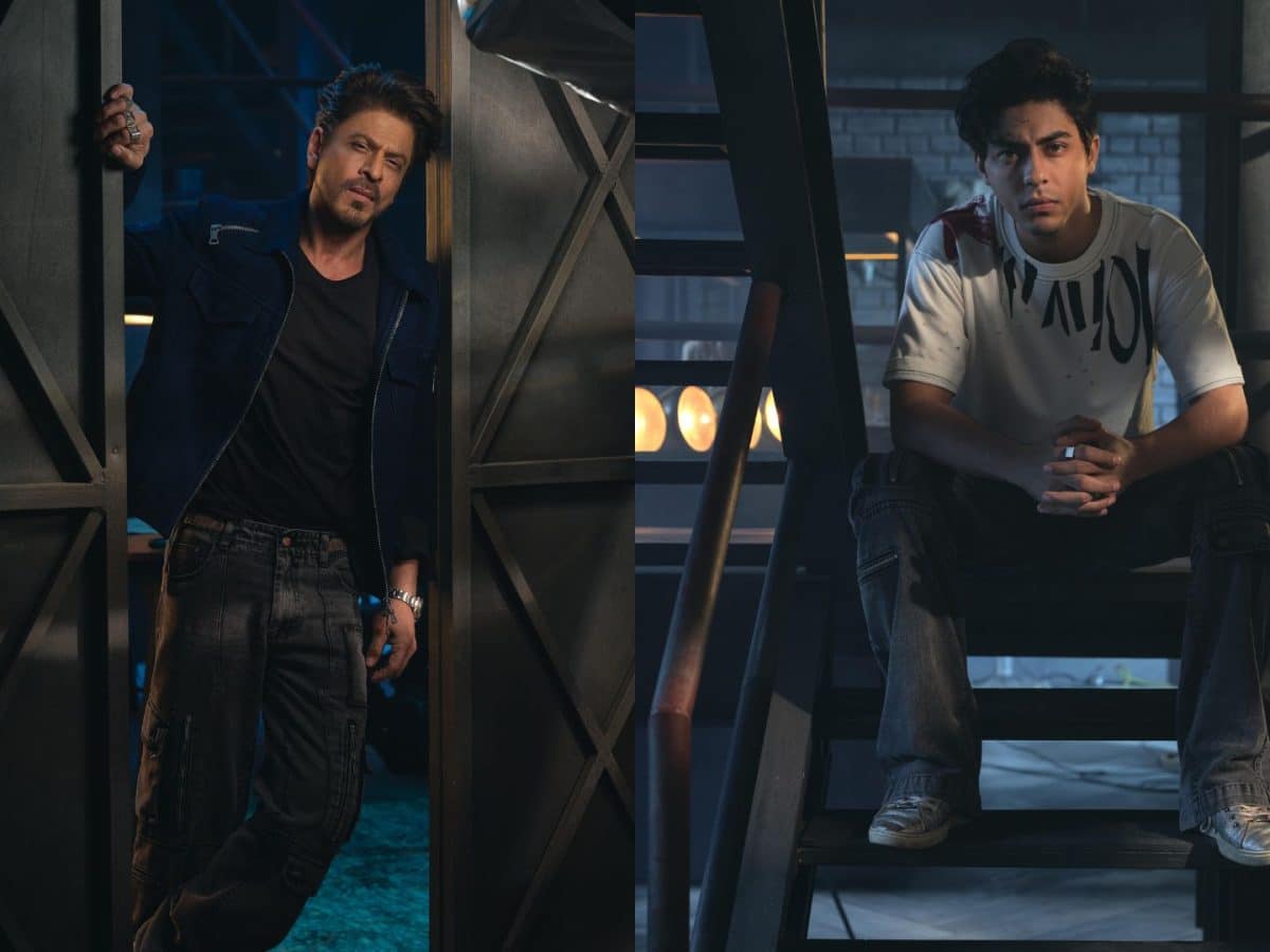 Shah Rukh Khan sets the stage on fire as he announces son Aryan Khan's directorial debut The Ba ...