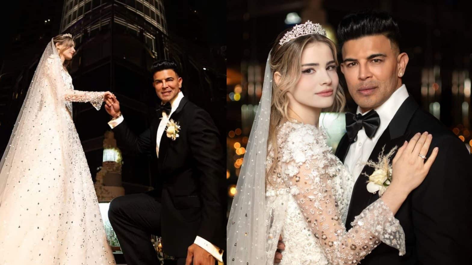 Sahil Khan marries Milena Alexandra at Burj Khalifa