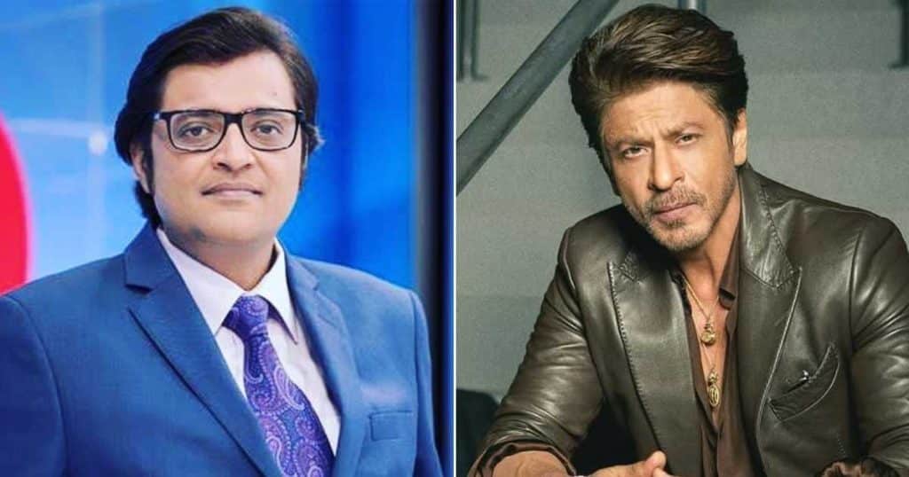 Shah Rukh Khan's unfiltered and witty reply to Arnab Goswami once went viral