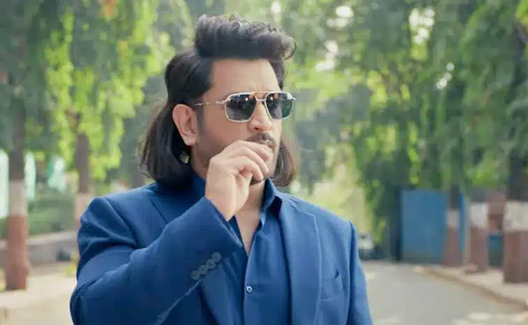 MS Dhoni’s ‘Animal’ spoof with Sandeep Reddy Vanga