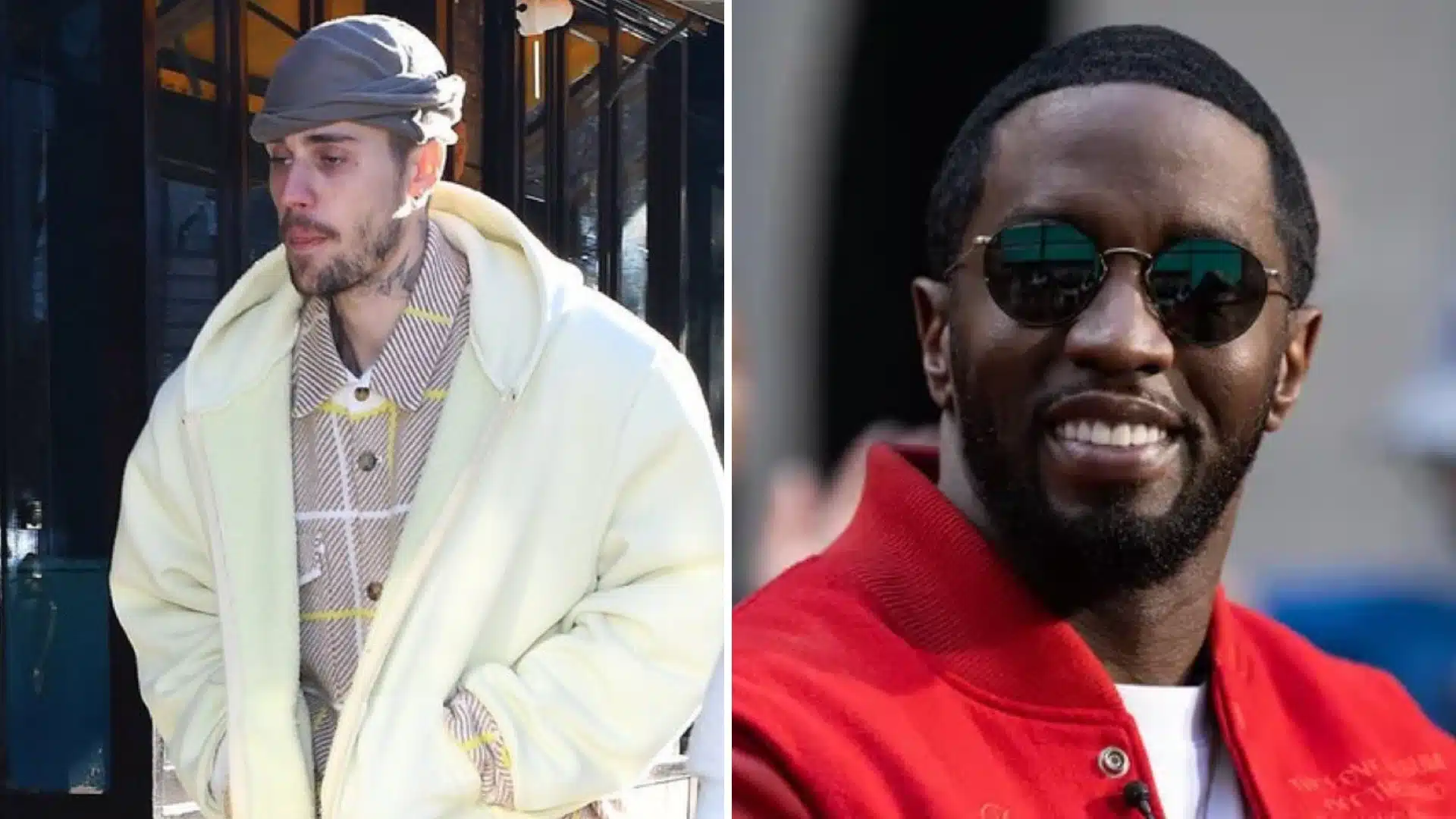 An old clip of Justin Bieber getting inspected for wire by Sean Diddy ...