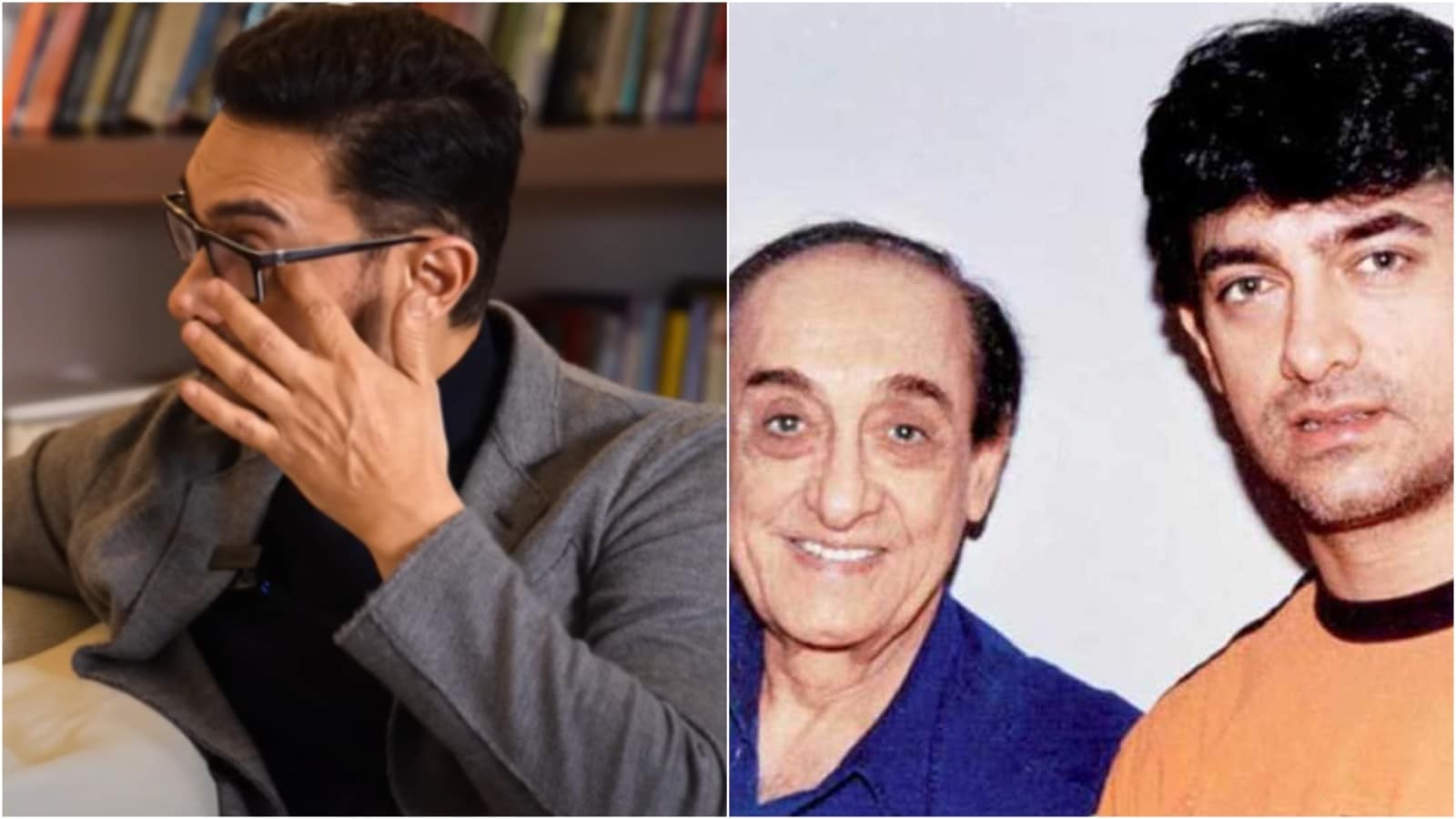 Who was Aamir Khan's father, Tahir Hussain?