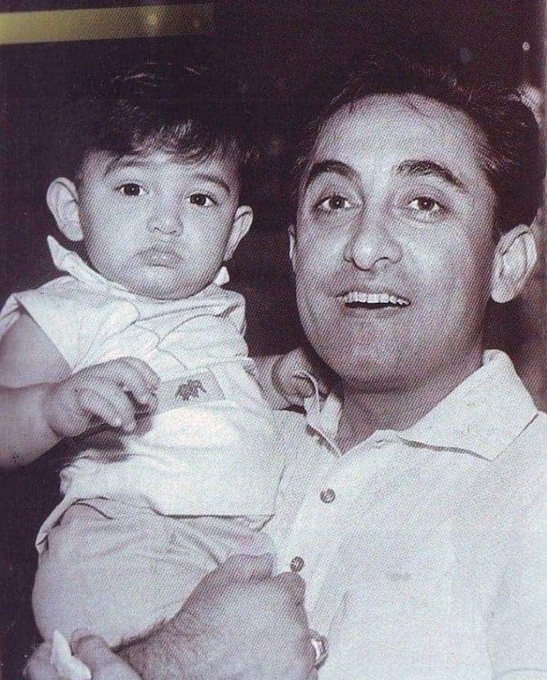 Who was Aamir Khan's father, Tahir Hussain?