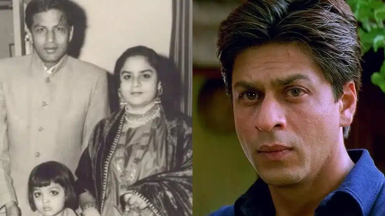 Shah Rukh Khan's father, Mir Taj Mohammed Khan, was a well-read political activist