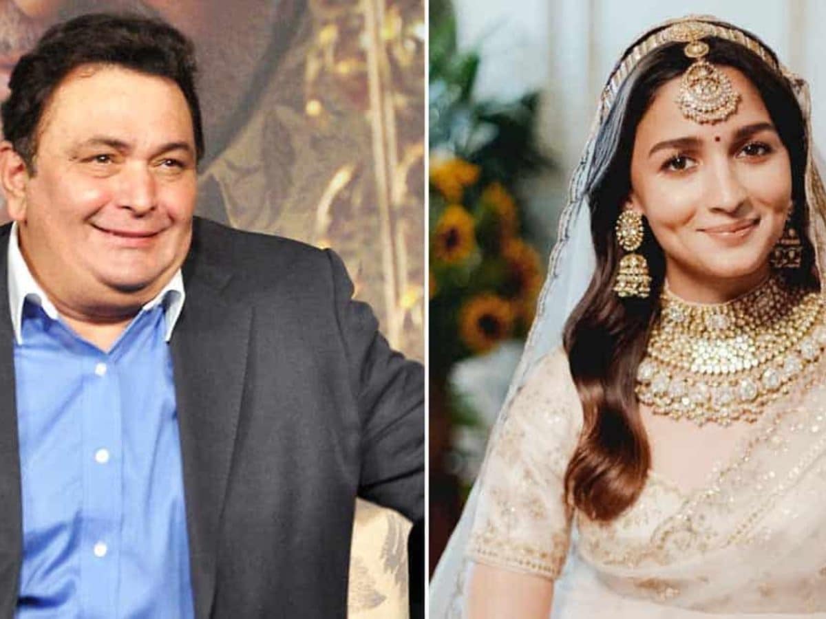 Alia Bhatt was once appreciated for her acting abilities by Rishi Kapoor