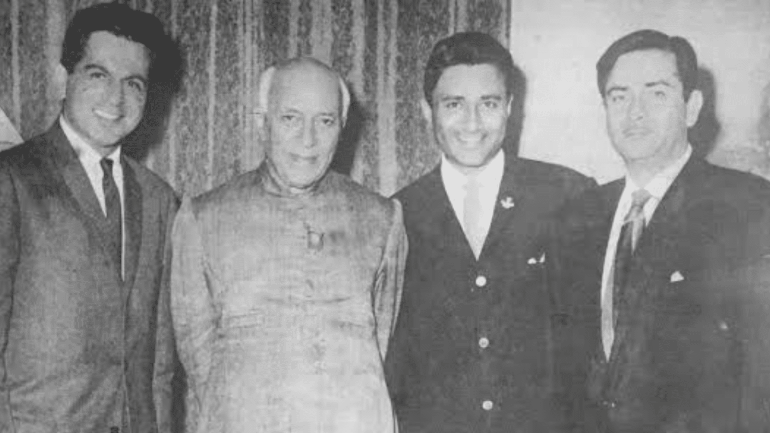 When Dilip Kumar, Raj Kapoor and Dev Anand teased PM Nehru about Lady ...