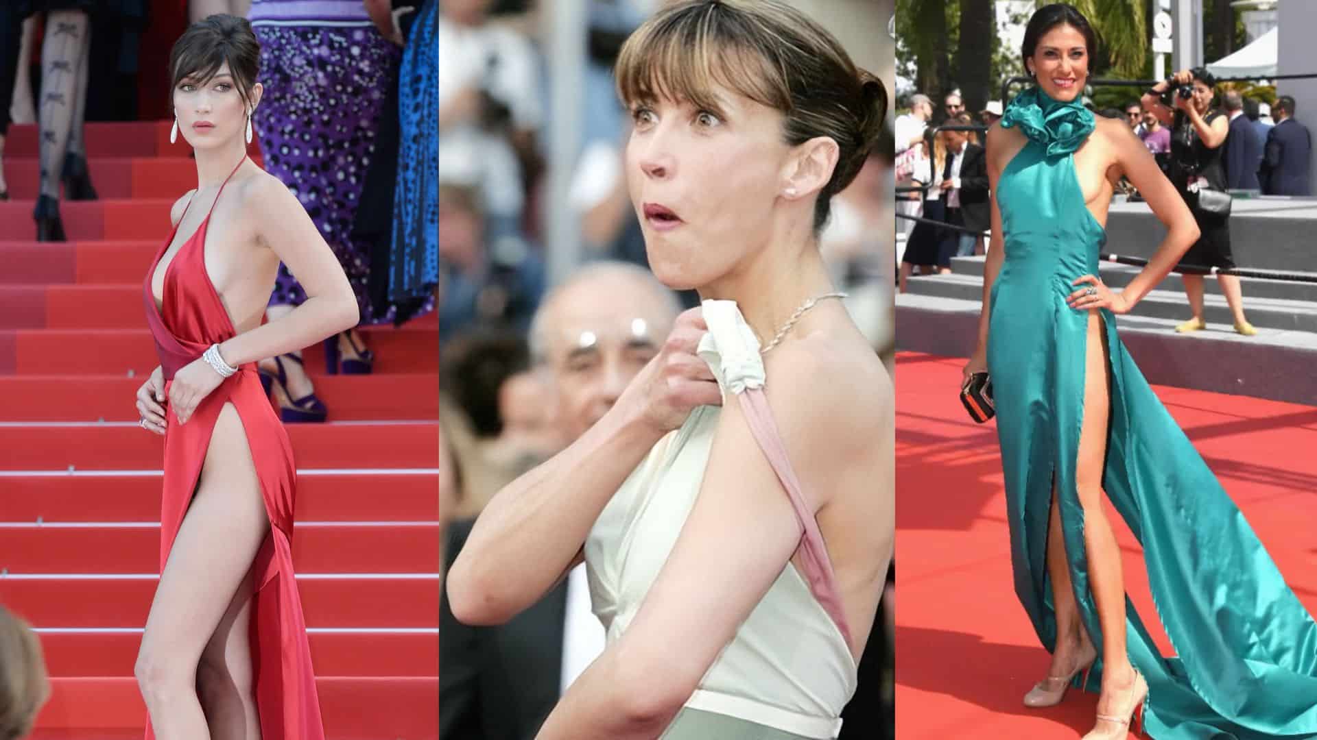 When Cannes red carpet saw unfortunate wardobe malfunctions
