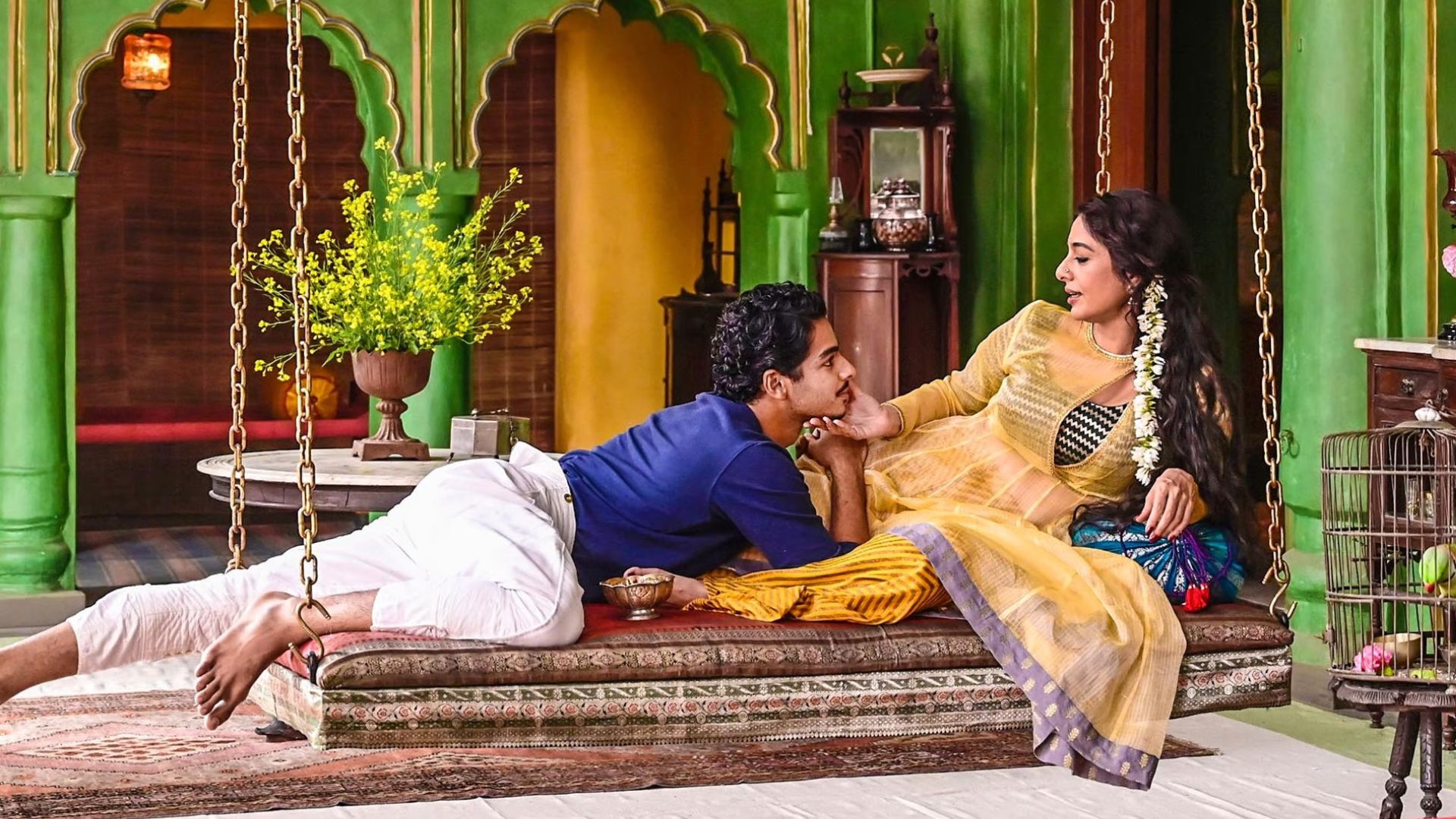 Ishaan Khatter says Tabu was "naughty" filming intimate scenes