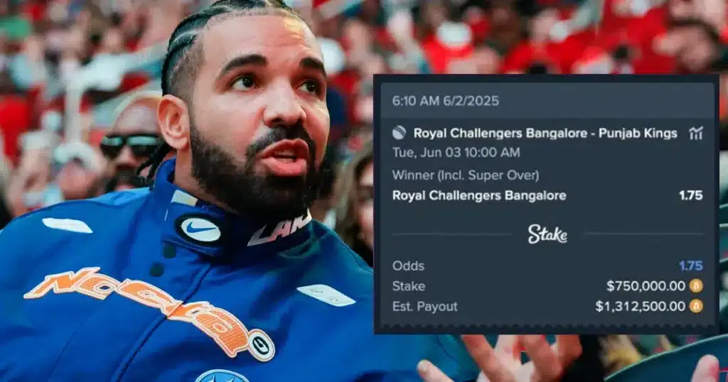 IPL 2025: Rapper Drake places massive bet on RCB
