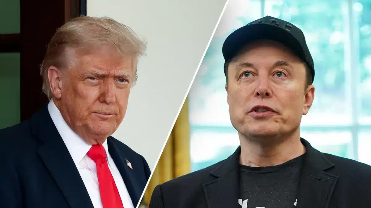 Donald Trump and Elon Musk's feud sparks memes online