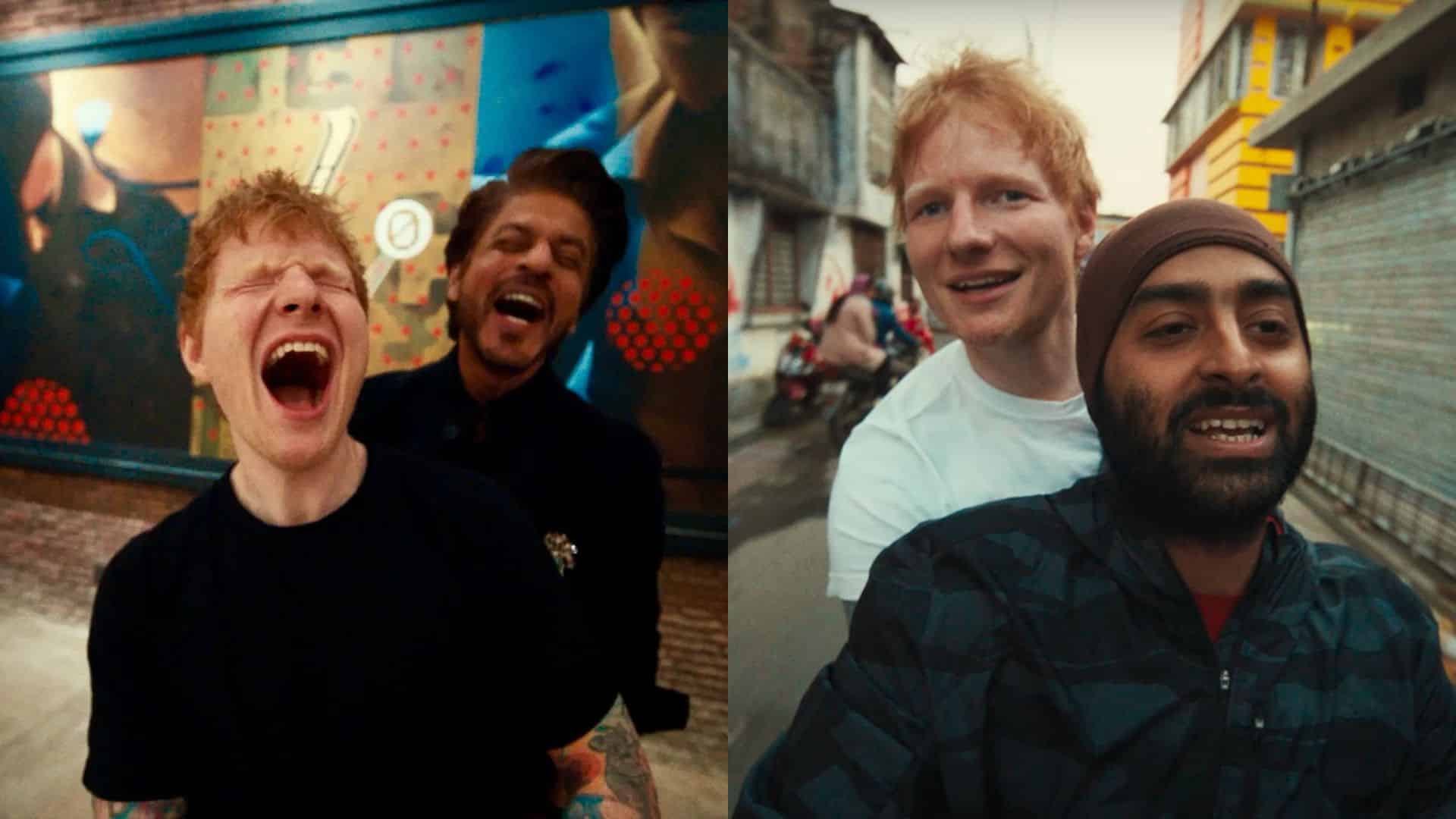 Ed Sheeran sings Arijit Singh, meets Shah Rukh Khan in 'Sapphire'