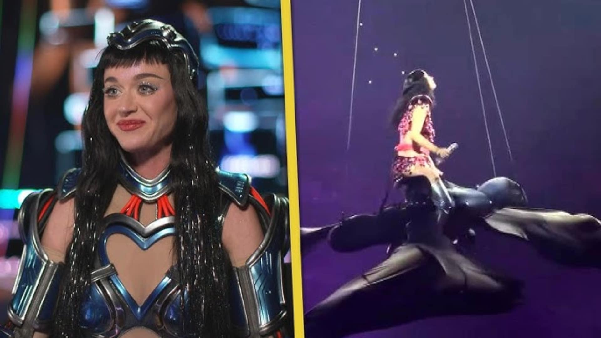 Katy Perry almost falls during mid-air performance at San Francisco show, netizens react to ...