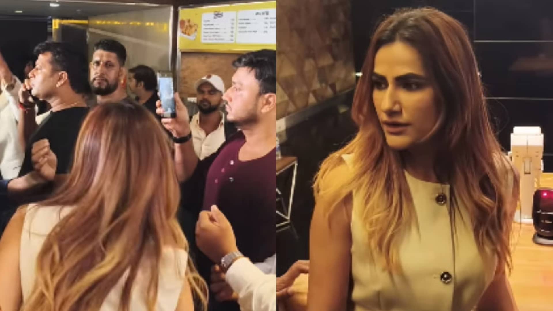 Ruchi Gujjar attacks actor-producer Man Singh with a slipper