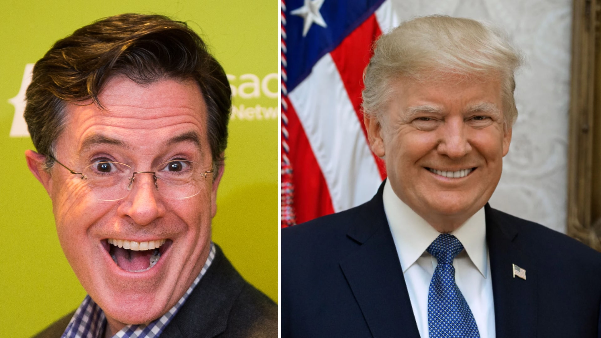 Stephen Colbert invites Donald Trump to his show