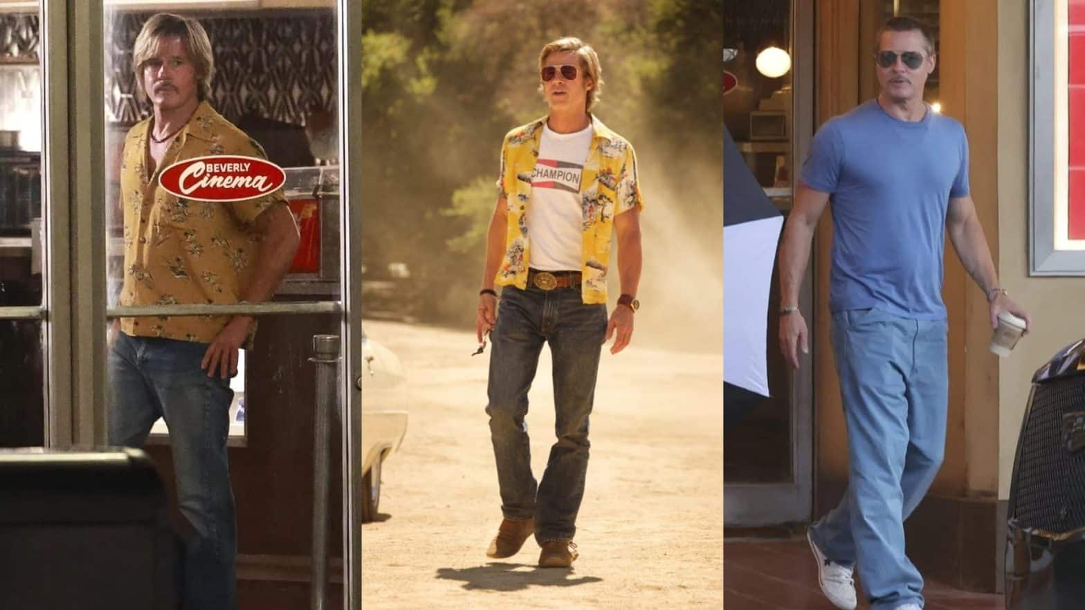 Brad Pitt debuts new look for The Adventures of Cliff Booth