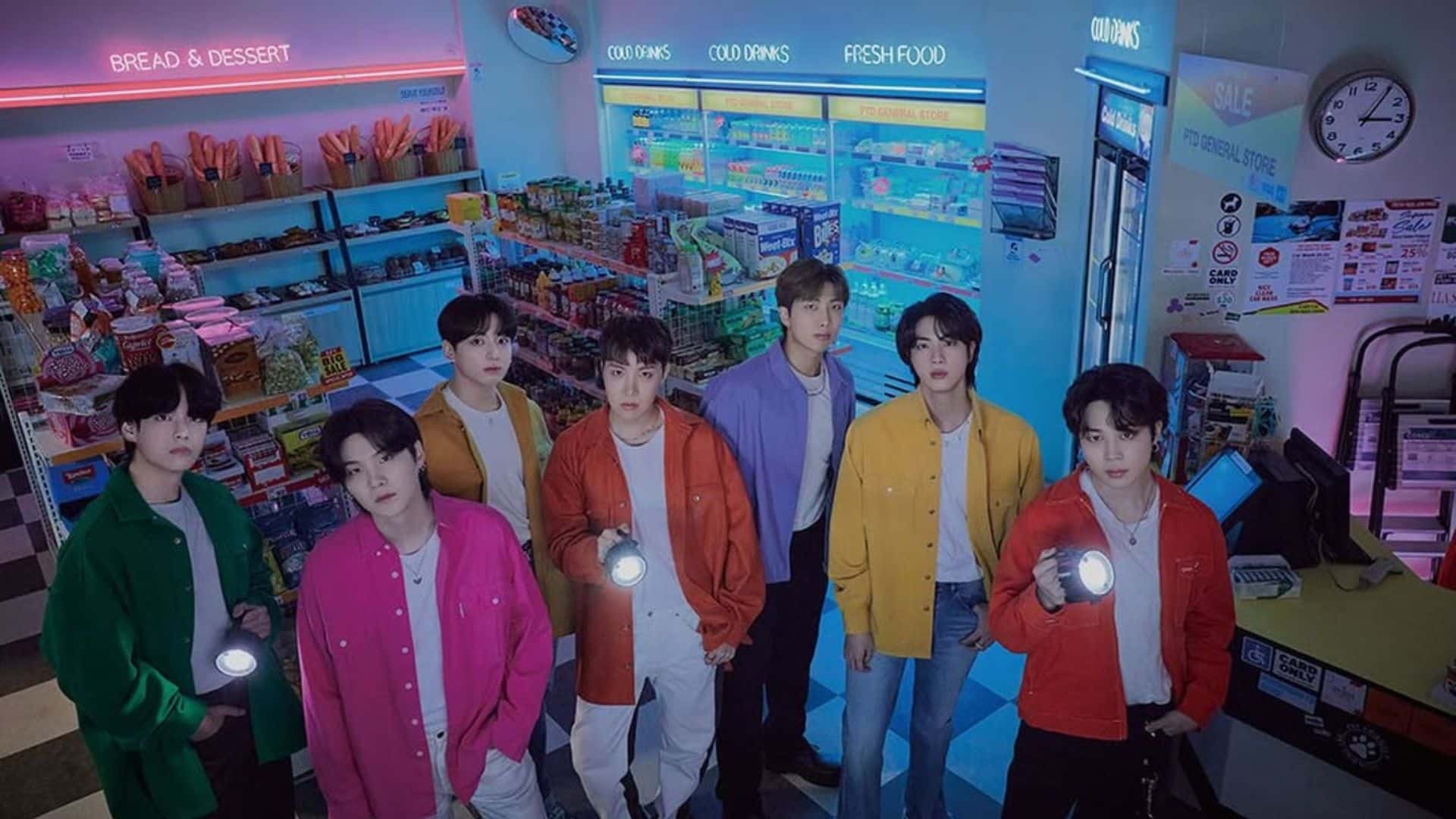 BTS' Permission to Dance On Stage – Live lands on Billboard 200