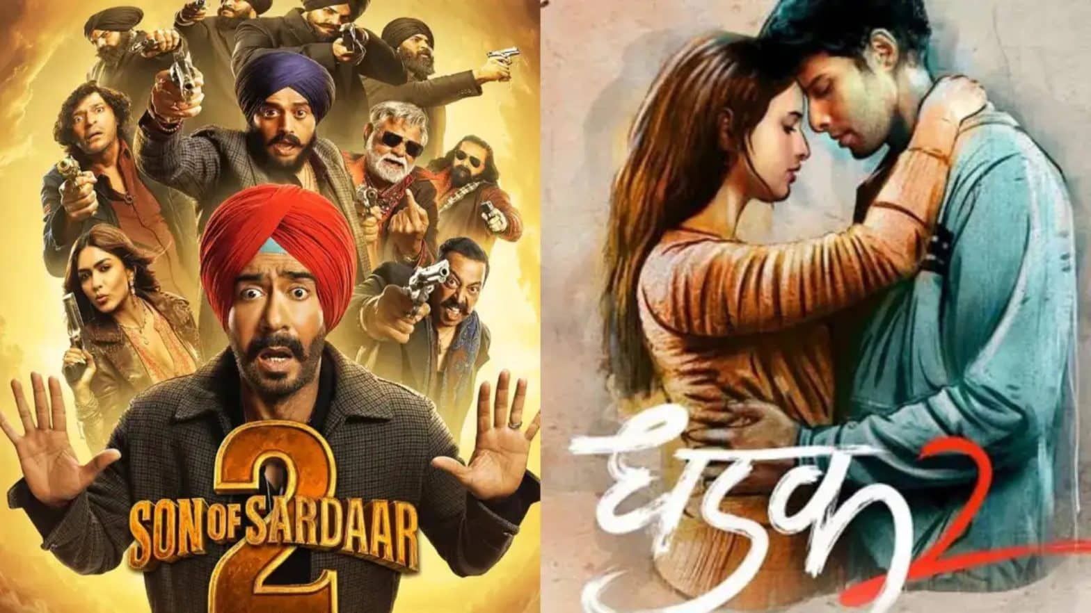'Son Of Sardaar 2' & 'Dhadak 2' box-office: Ajay Devgn's comedy ...