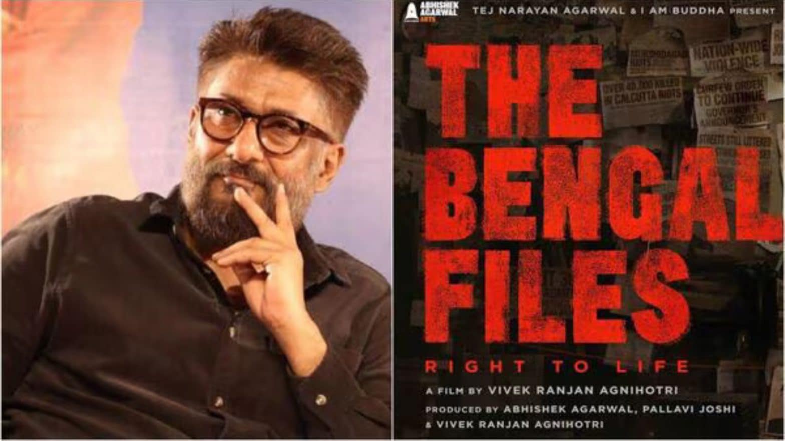 The Bengal Files' director Vivek Agnihotri says his biggest challenge is finance: "We borrowed ...