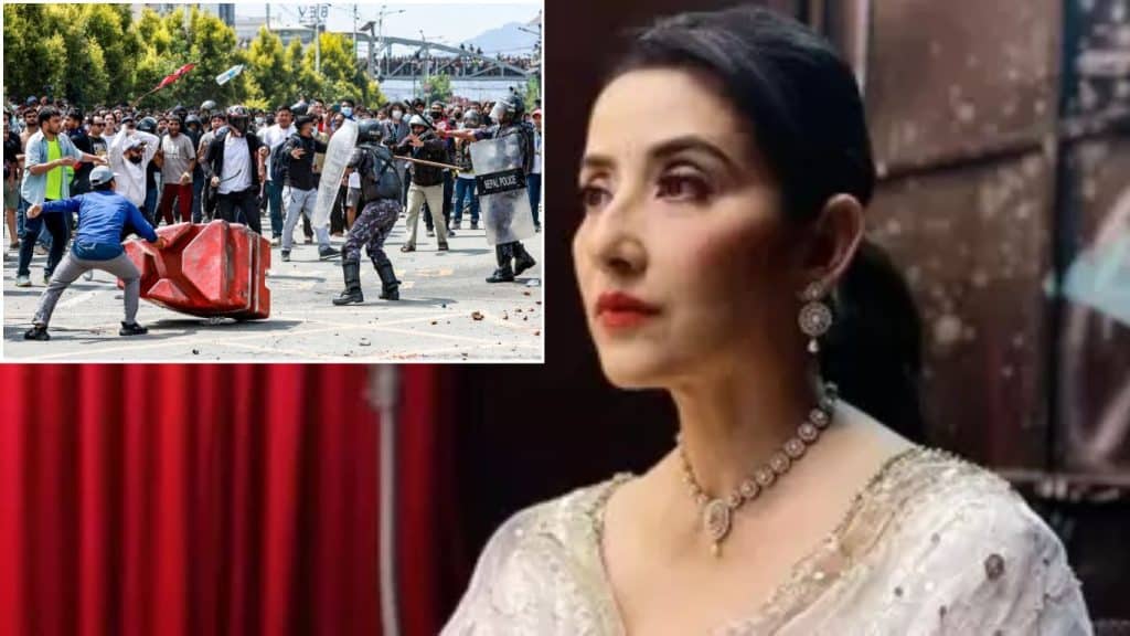 Manisha Koirala breaks silence on the Nepal protests, shares a post ...